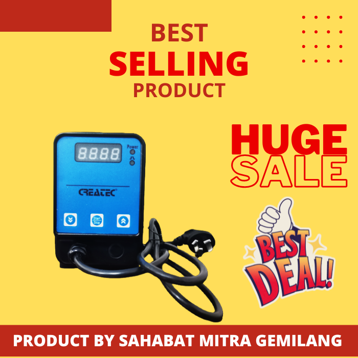 Jual Dosing Pump CREATEC Pompa Injeksi E0702 7bar 2L/jam - Jakarta ...