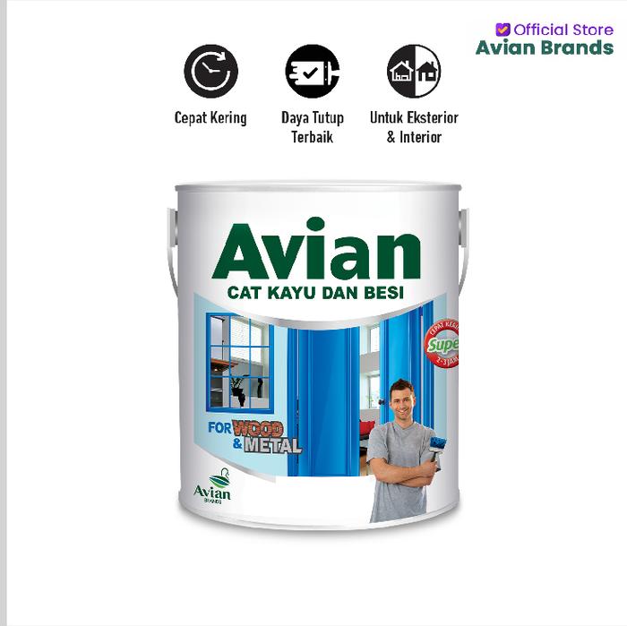 Jual Avian Cat Kayu dan Besi (Matte) 0,9L - Cinnamon - Jakarta Utara ...