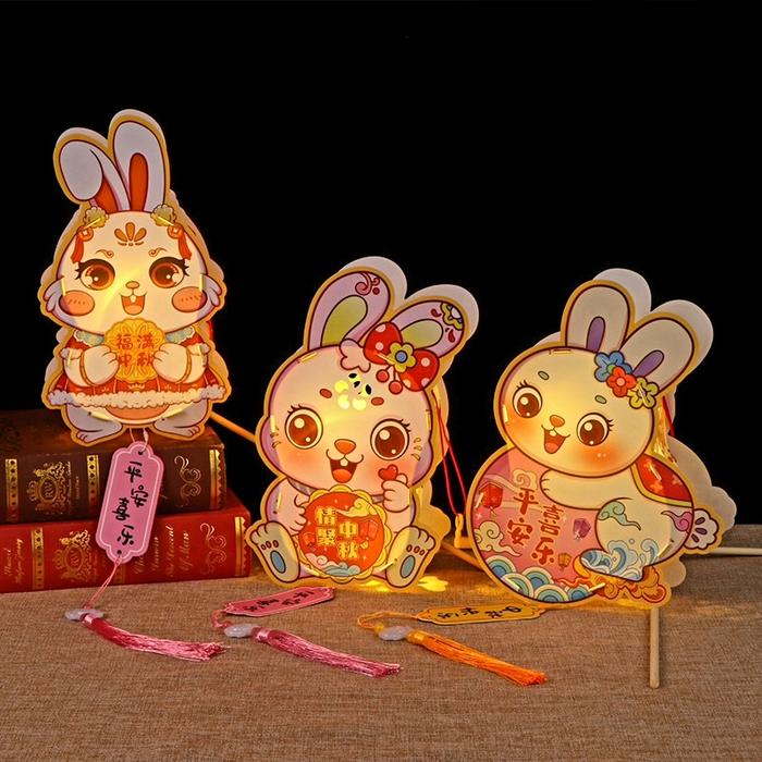 Jual Lampu Lampion Set DIY Lantern Festival Mooncake Kue Bulan Dragon ...