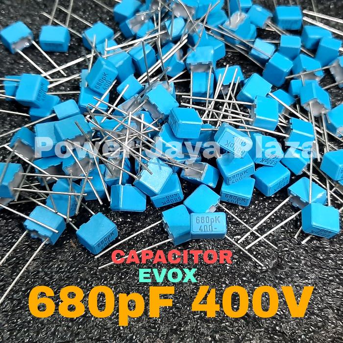 Jual Capacitor EVOX 680pF 400V - Kota Bandung - Power JayaPlaza | Tokopedia