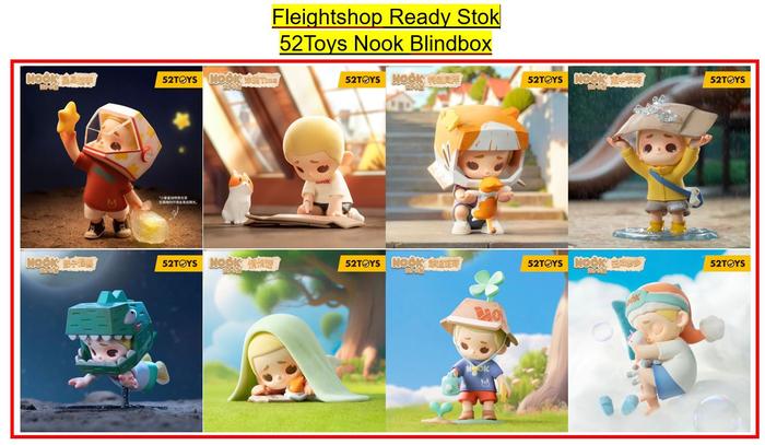 Jual 52toys figure Nook The Kid Blind Box Series Blindbox - Jakarta ...