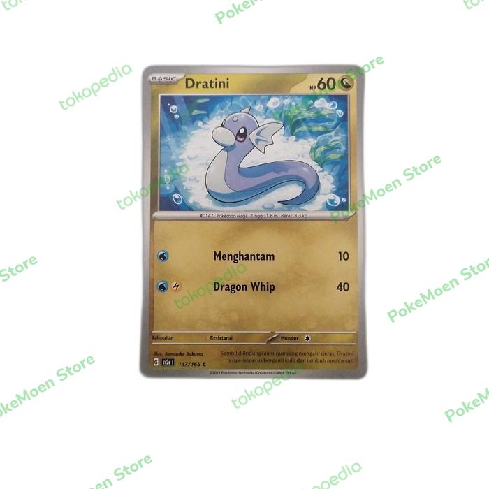 Jual Dratini sv2a - Pokemon TCG Indonesia - Kab. Situbondo - PokeMoen ...
