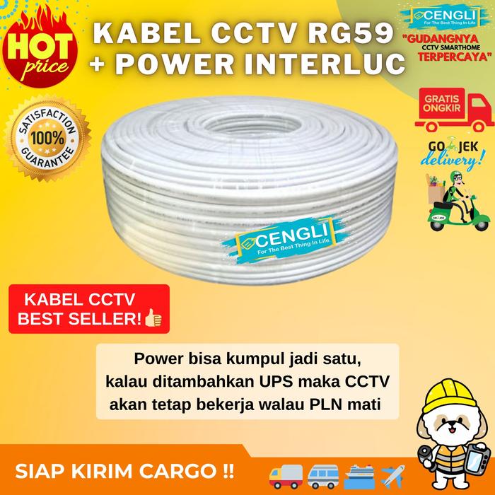 Promo Kabel RG59 EDGE 50m / Kabel CCTV EDGE 100m RG 59 50 m / Kabel ...