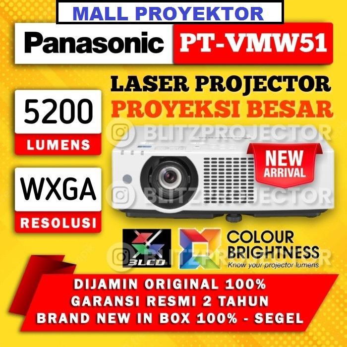 Jual Projektor Panasonic PT-VMW51 PTVMW51 VMW51 VMW 51 Resmi Proyektor ...