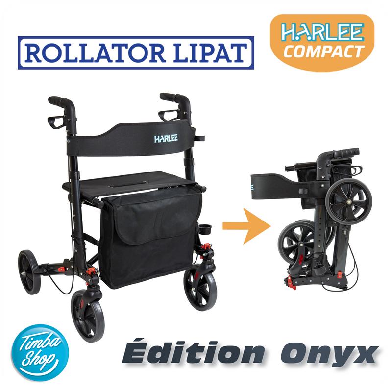 Harlee Compact Rollator - Edition Onyx - Walker beroda roda 4 - Shop ...