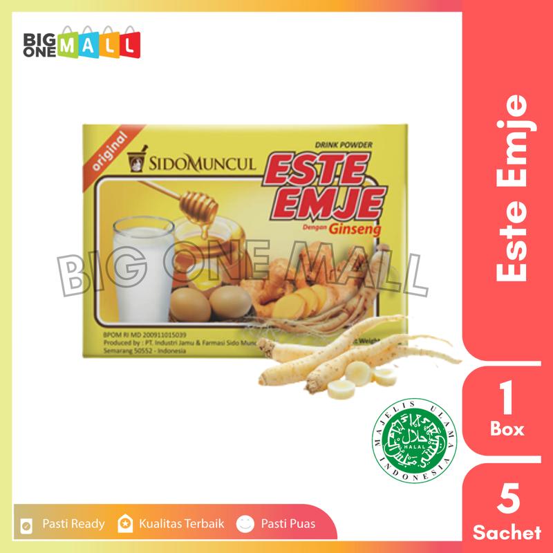 Este Emje Susu Sidomuncul, Minuman Herbal STMJ Menghangatkan - Shop ...