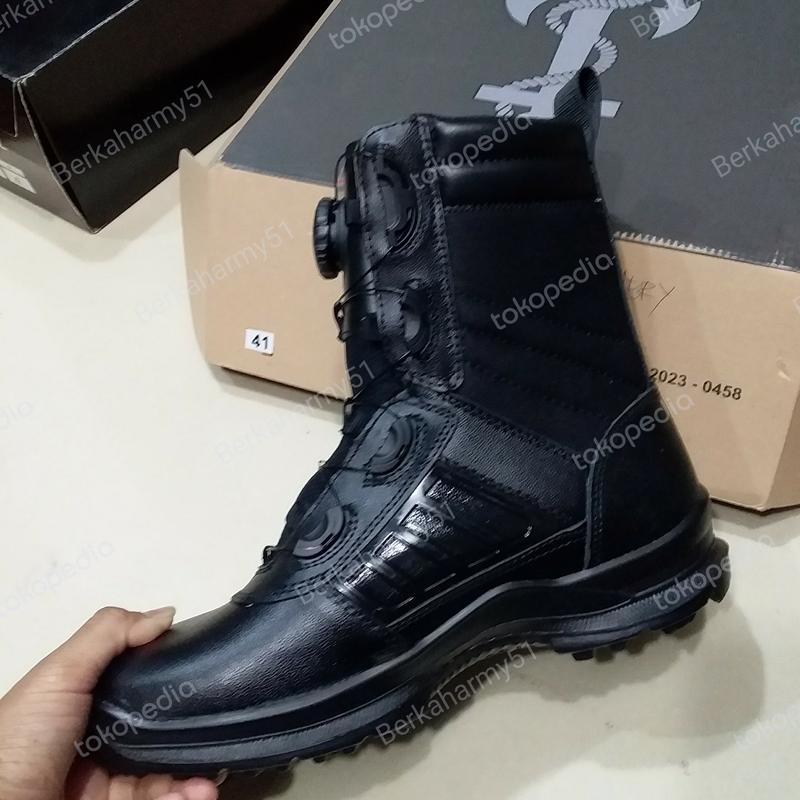 Sepatu PDL TNI AL Tali Putar Boccoroco Asli Jatah/Sepatu PDL TNI - Shop ...