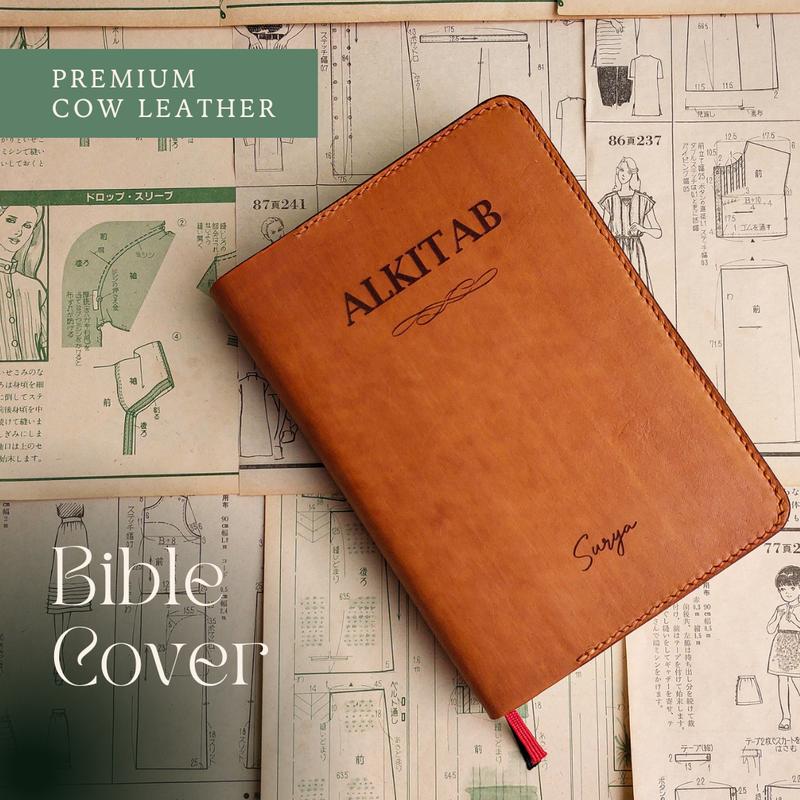 SAMPUL ALKITAB / ALQURAN KULIT ASLI CUSTOM - Shop | Tokopedia