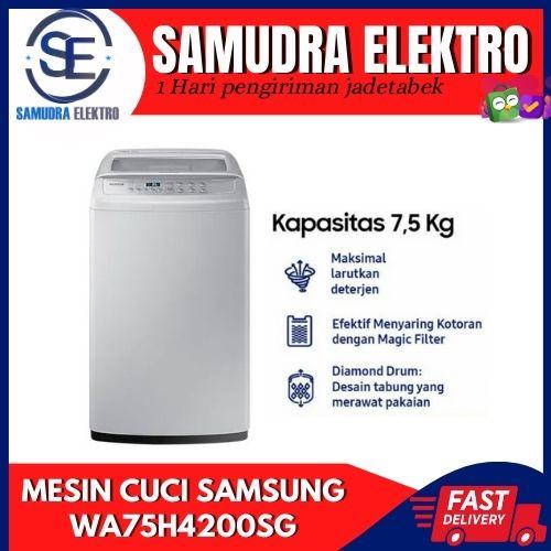 Promo Mesin Cuci Samsung Top Loading Type WA75H4200SG/SW Kap - Shop ...