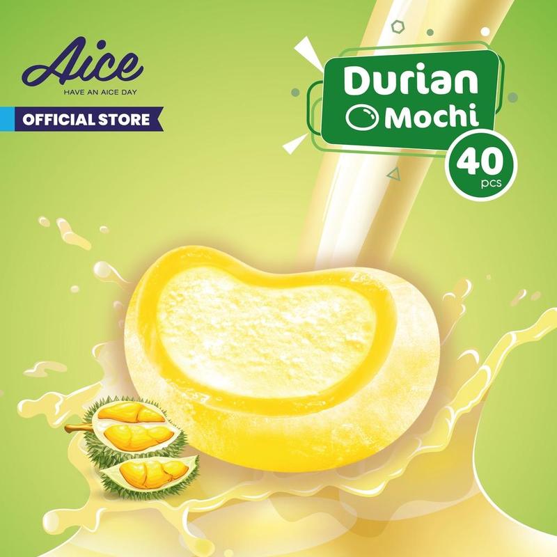Aice Ice Cream Mochi Durian ( 1 karton = 40 pcs ) - Shop | Tokopedia