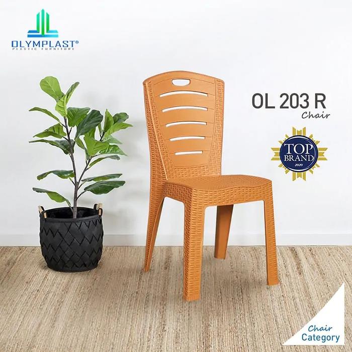 Promo kursi plastik OLYMPLAST OL203 R - Kursi Olymplast OL 203 Rotan ...