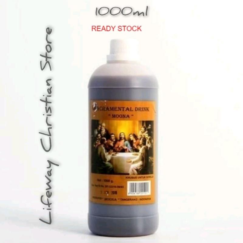 Anggur Perjamuan Gereja Botol Monna - Shop | Tokopedia