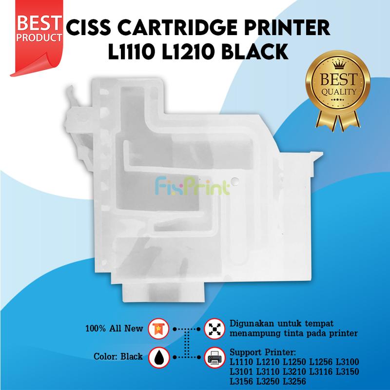 Cartridge CISS Epson L1210 L3210 Printer Dumper Ink Printer Infus ...