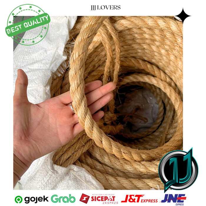 Jual Tali Tambang 19mm Tambang Manila Goni Kapal Dadung per meter ...