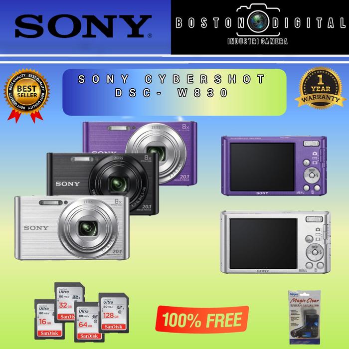 Jual SONY CYBERSHOT DSC-W830 / SONY W830 / SONY DSC-W830 - BOX PUTIH ...