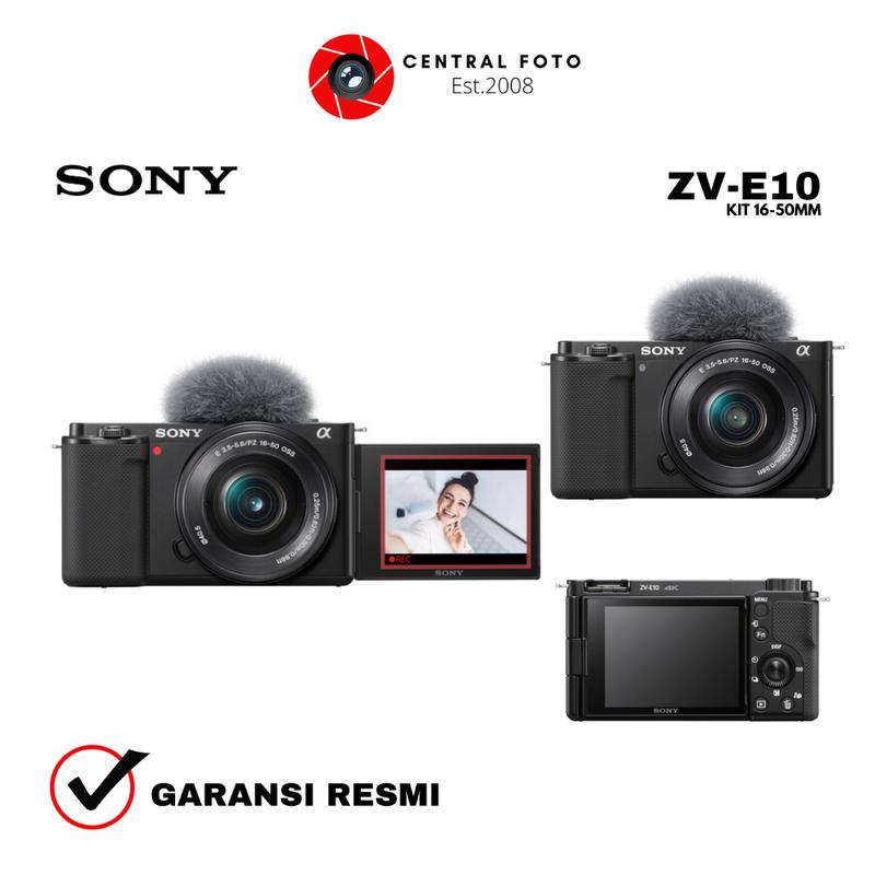 Camera SONY ZV E10 Kit 16-50mm ZVE10 ZV-E10 Kit 16 50mm Garansi - Shop ...