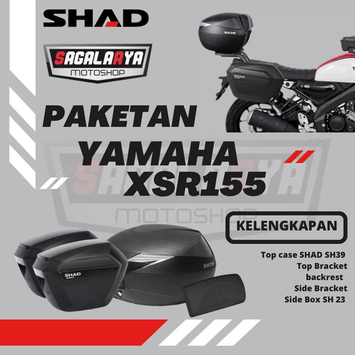 Jual PAKET BOX BRACKET SIDE BOX UNTUK MOTOR YAMAHA XSR155 - Kota ...