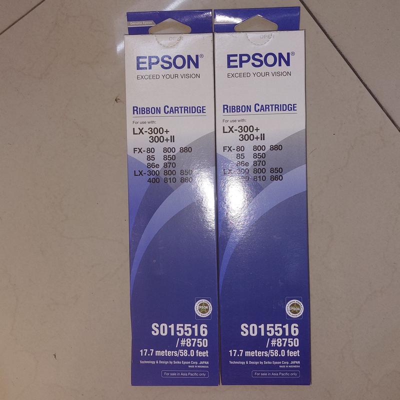 Epson Ribbon Cartridge | Pita | Tinta LX 300+2 | LX300+2 Original ...