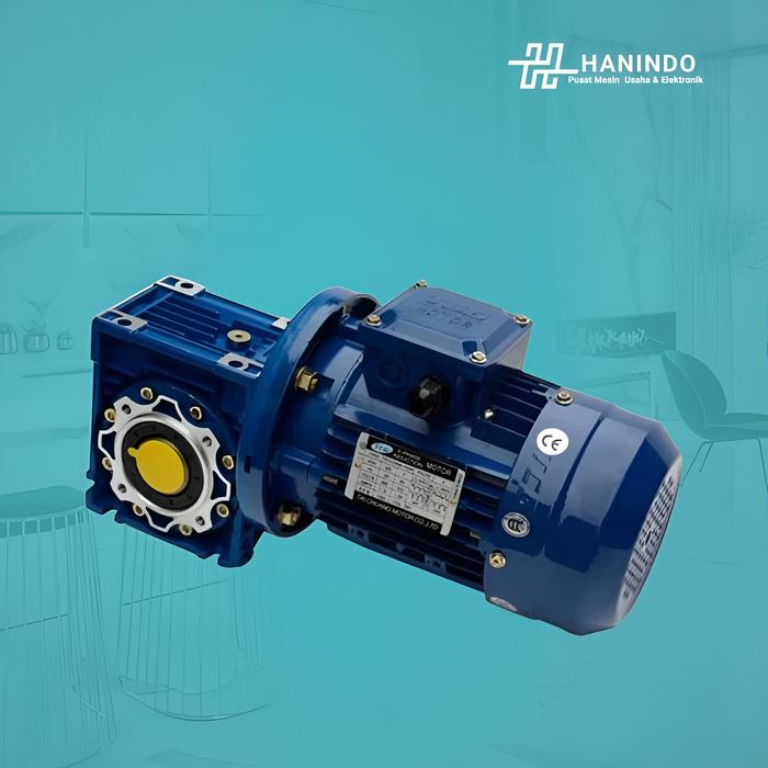 Jual Gear Aero NMRV 090 Ratio 1:20 c/w Motor 3hp 4p b5 3phase 220/380v ...