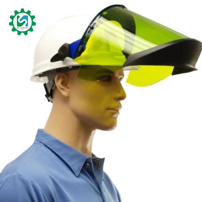 Jual ARC-SHIELD WITH GREEN ANTI FOG SHIELD AND CHIN PROTEKTOR - BRAND ...