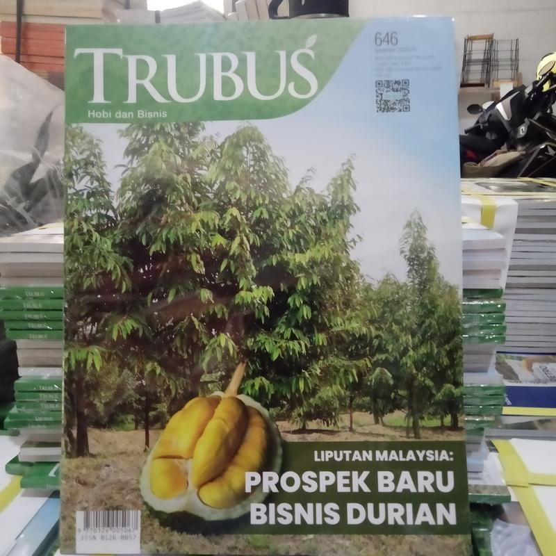 Majalah Trubus Edisi 646 September 2023 ; Prospek Baru Bisnis Durian ...