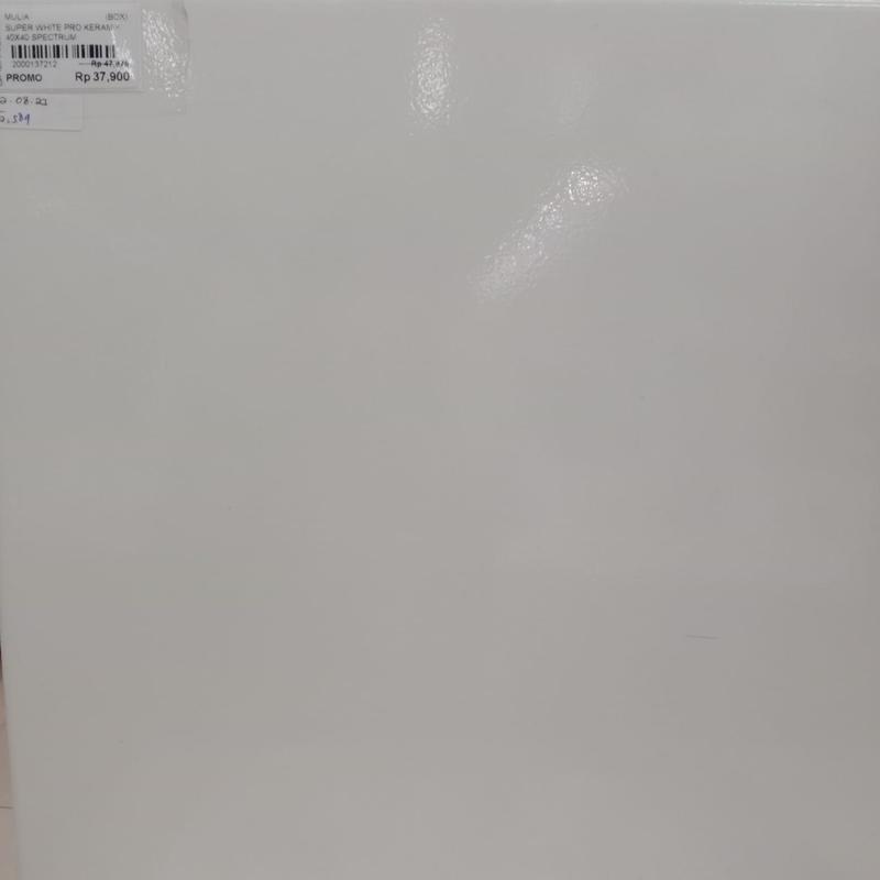 Mulia Keramik / Keramik Lantai Super White Pro 40X40 - Shop | Tokopedia