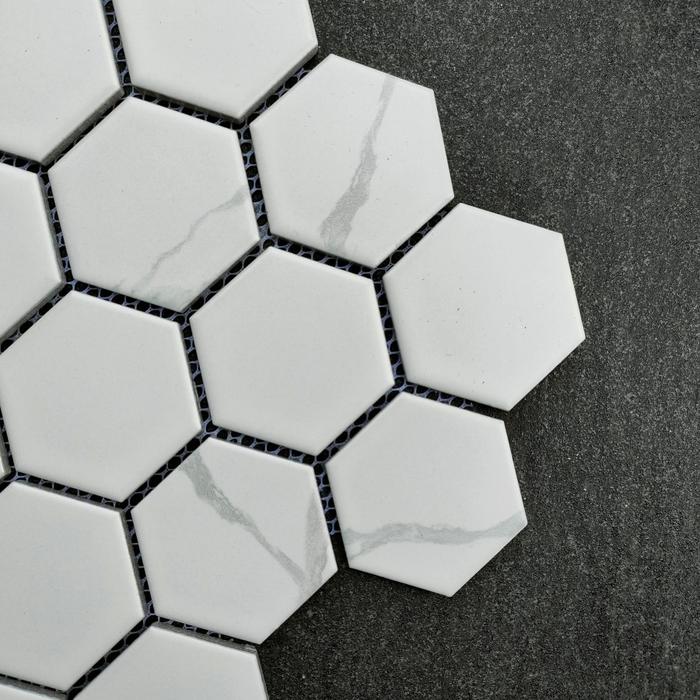 Jual Mosaic Singress Backsplash Type Carrara Hexagonal - Kota Depok ...