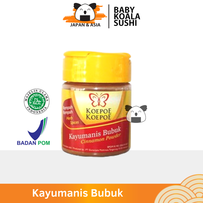 Jual KOEPOE Kayumanis Bubuk 35 g Halal | Cinnamon Powder - After Salt ...