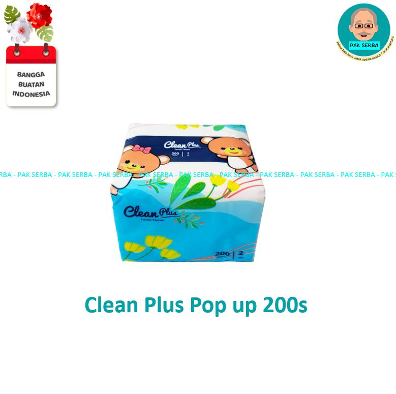 Clean Plus Pop Up Tissue Premium 200sheets 2ply Soft and Hygienic ...