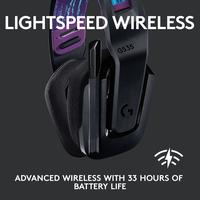 Promo Logitech G535 LIGHTSPEED Headset Gaming Wireless - Black Cicil 0% ...