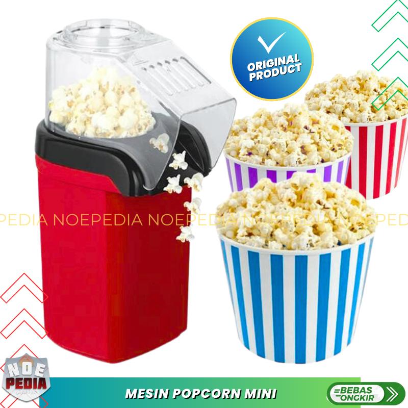 Mesin Popcorn Mini 1200W Electric Hot Air Corn Maker - Machine - Shop ...