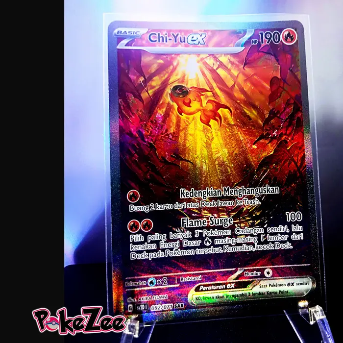 Jual Chi Yu ex SAR RR sv2D Scarlet Violet Pokemon TCG Indonesia Special ...