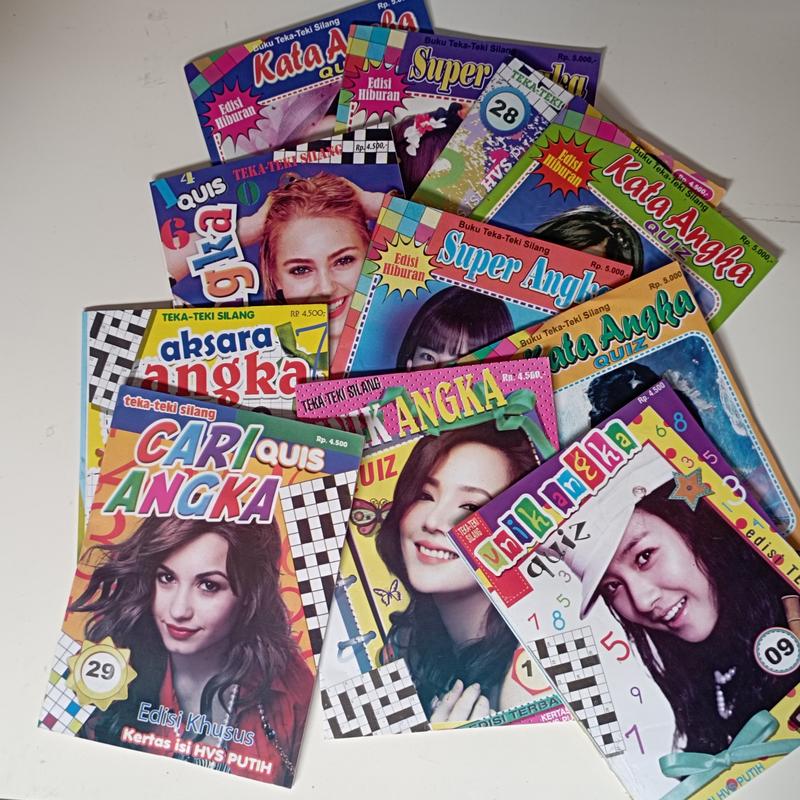 tts/teka teki silang angka, quiz - Shop | Tokopedia