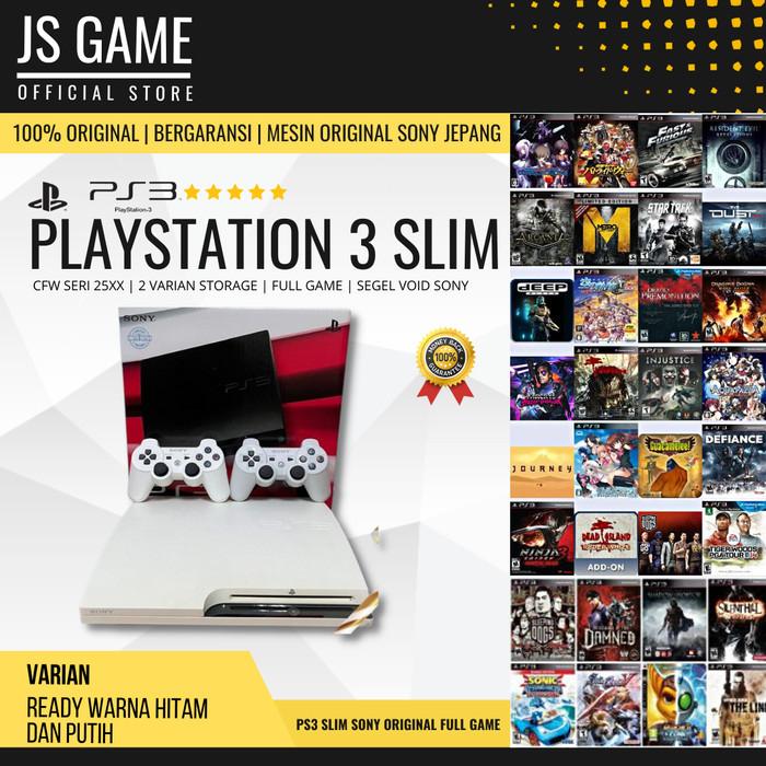 PS3 Slim Seri 25 CFW Playstation 3 Slim - Shop | Tokopedia