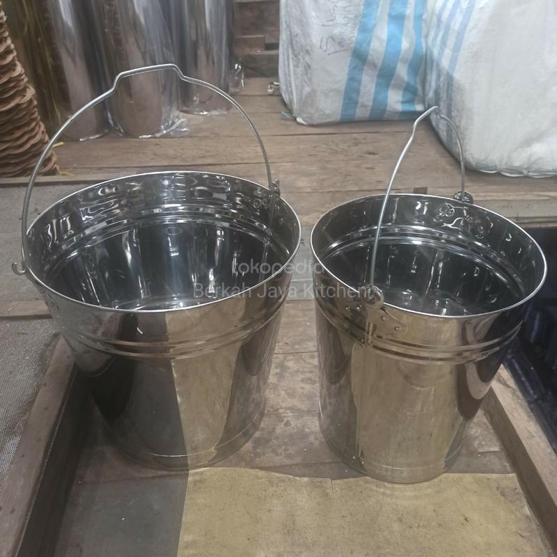 Ember Besar Stainless Tebal Kapasitas 5 15 20 25 30 liter - Shop ...