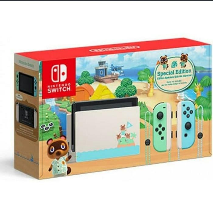 Jual Console Nintendo Switch Neon Blue - Nintendo Switch Grey bundle ...
