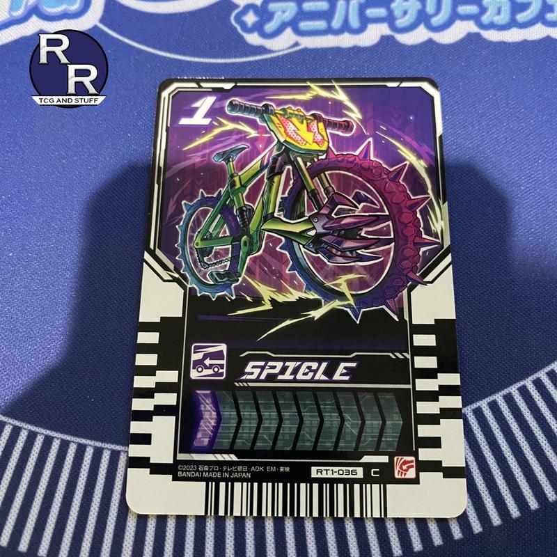 Spicle C [RT1-036] | Ride Chemy Trading Card Phase:01 - Shop | Tokopedia