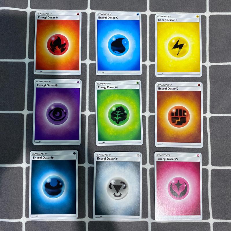 Pokemon TCG Indonesia - Energi Dasar All Element - Shop | Tokopedia