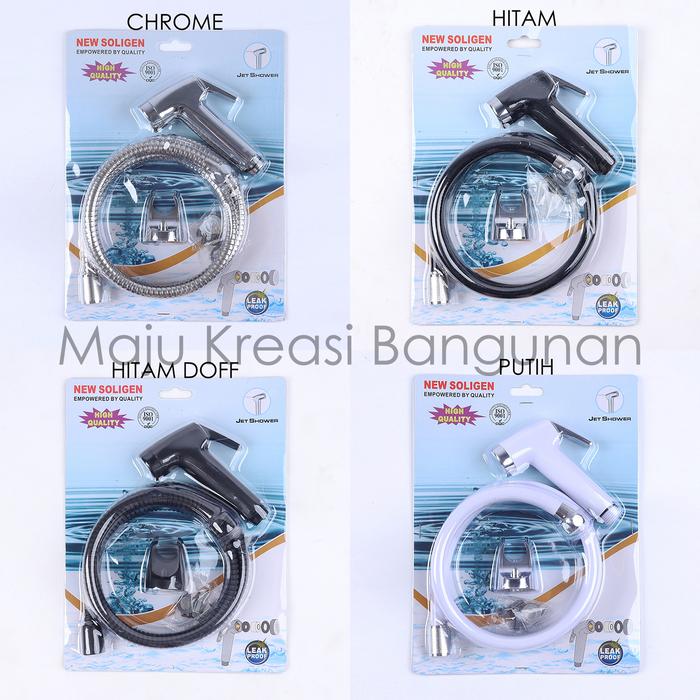 Jual Jet Shower Set Kepala SOLIGEN Washer Toilet Bidet Chrome Stainless ...