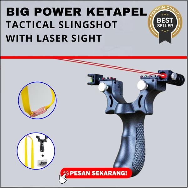 Jual Ketapel tactical laser untuk berburu ikan modern slingshot premium ...