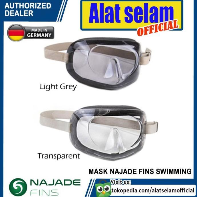 Jual Mask Najade Fins Swimming Competition Masker Kacamata Renang Lomba ...