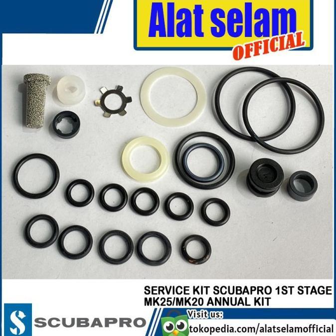 Service Kit 1st Stage Scubapro MK25 MK20 Spare Part Regulator Diving ...