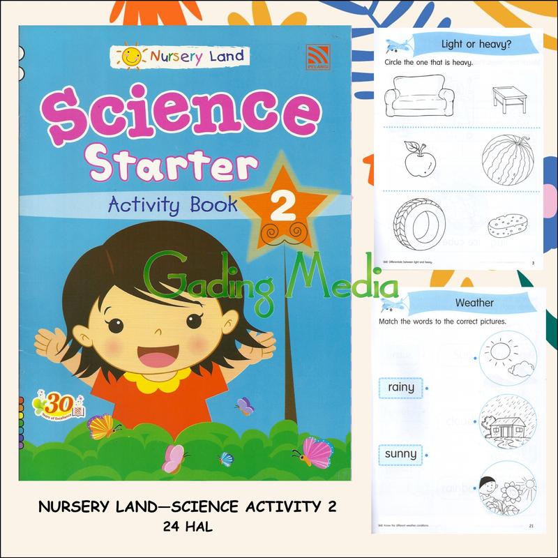 Sains KB/TK Nursery Land - Science Starter Activity Book 2 - Shop ...
