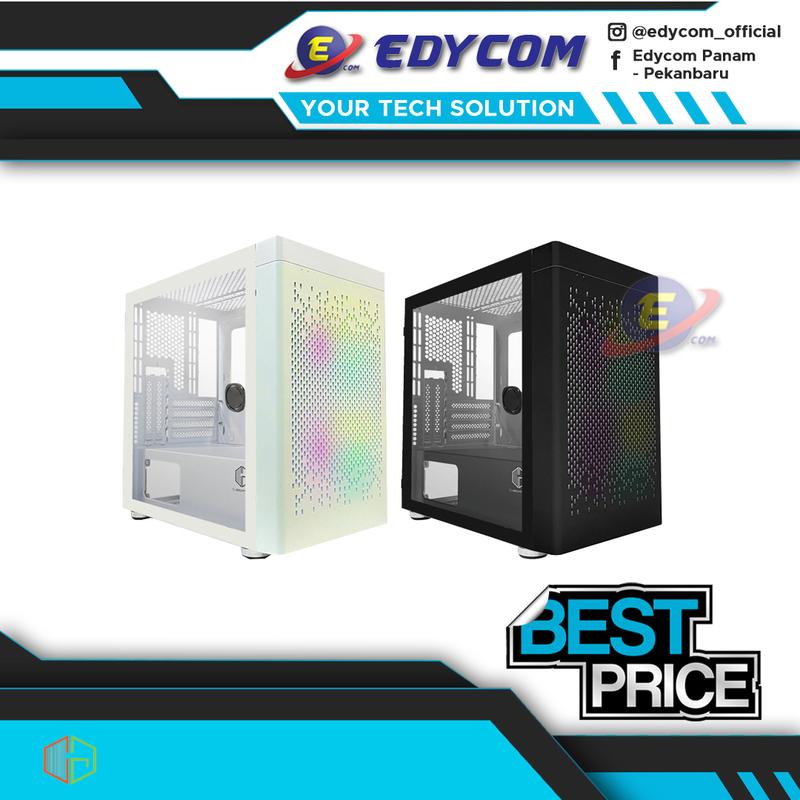 Case Cube Gaming Linsel mATX Tempered Glass - Shop | Tokopedia