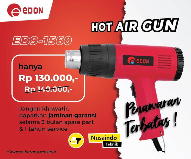 EDON ED9-1560 Mesin Hot Air Gun - Shop | Tokopedia