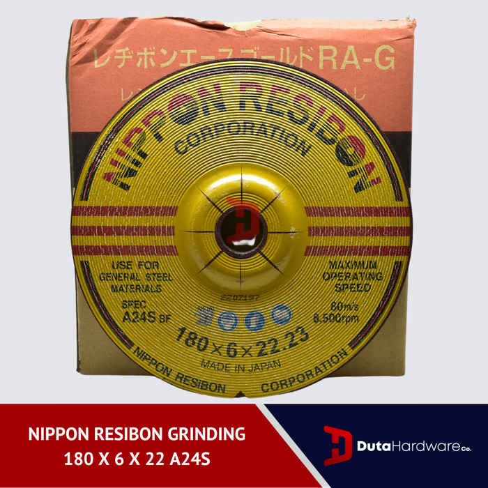 Jual Nippon Resibon 7" x 6 mm A24 S - Batu Gurinda Poles - Kota ...