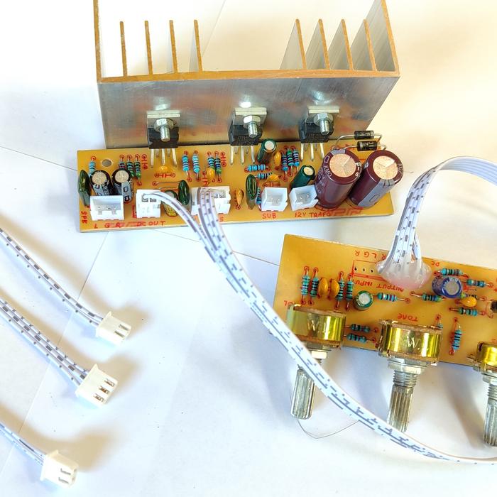 Jual Kit Ampli simbada 2.1 subwoofer 3 channel TDA2030 - kit ampli saja ...