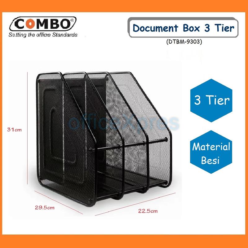 Rak Box File Kantor 3 Tier / Rak Dokumen layer / Document Rack - Shop ...