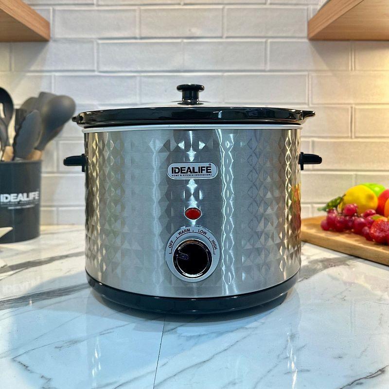 IDEALIFE Slow Rice Cooker 5 LT Penanak Nasi Pembuat Bubur Bayi - Shop ...