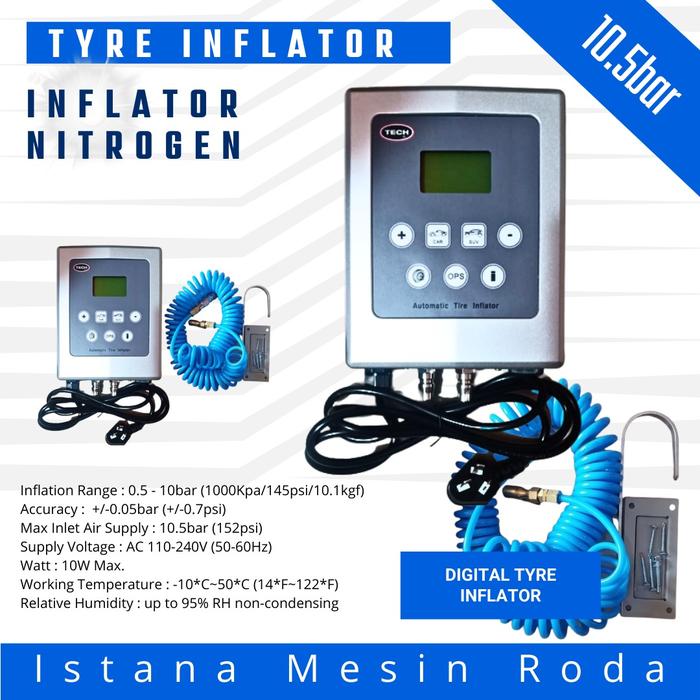 Jual Inflator nitrogen tabung - nitrogen inflator pompa angin ...